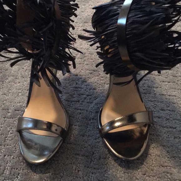 Reed Krakoff | Shoes | Reed Karloff Feather Patent Leather Heels | Poshmark